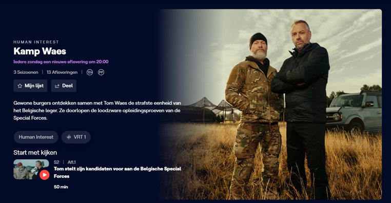 Bekijk Kamp Waes seizoen 2 nu! - VPN Nederland