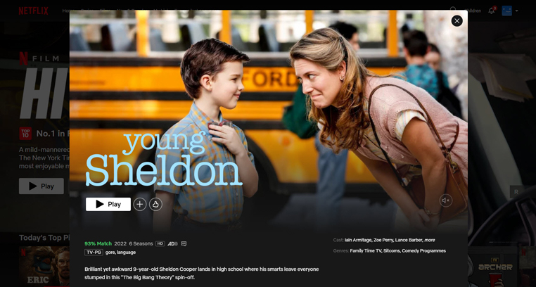 Stream Young Sheldon nu op Netflix! - VPN Nederland