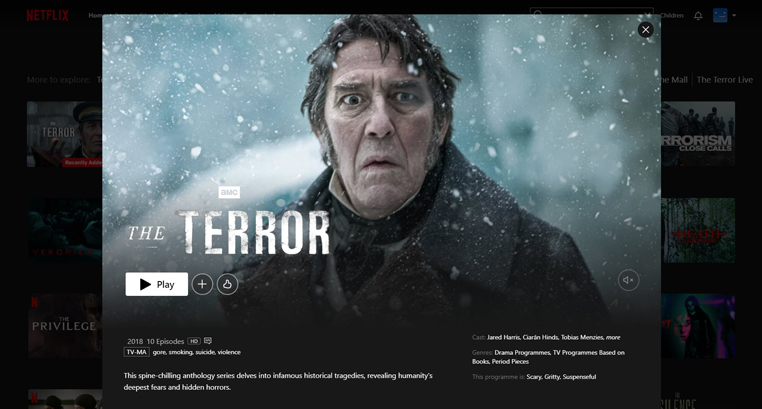 Wist je dat The Terror op Netflix staat? - VPN Nederland