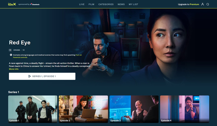 Bekijk de Red Eye-serie nu... gratis! - VPN Nederland