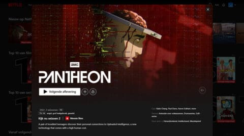 Pantheon seizoen 2 staat eindelijk op Netflix